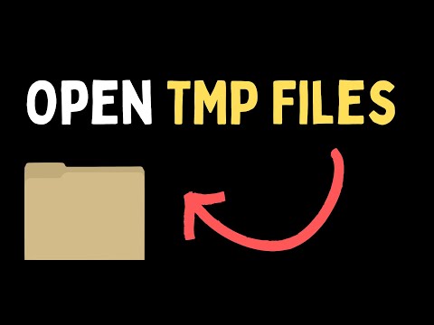 How to Open TMP Files on Windows 11