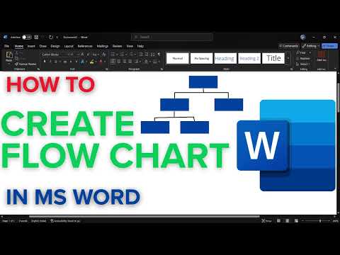 How to Create a Flowchart in MS Word | Easy Step-by-Step Diagram Tutorial for everyone - 2025 guide