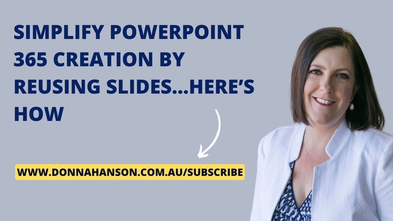 Simplify PowerPoint 365: Reuse Slides for Faster Presentations!