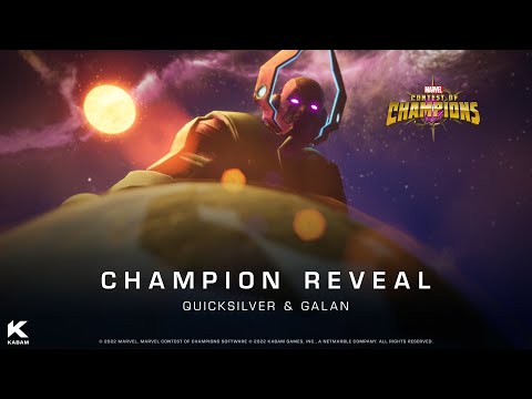 New Quicksilver and Galan video is here! — Marvel Contest of Champions