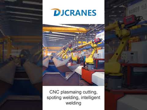 The production process of overhead cranes-a brief introduction #shorts #cranes #overheadcrane