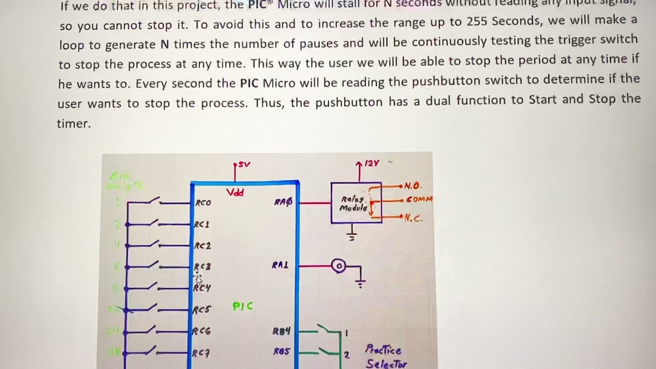 Programmable Timer with PIC