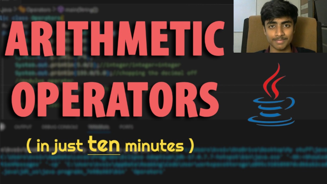Arithmetic operators and modulus in Java