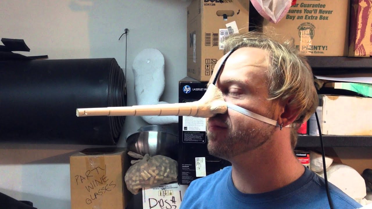 Pinocchio Nose (unfinished) test run