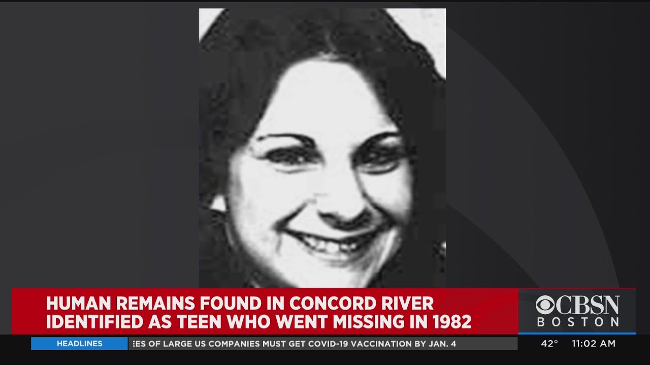Human Remains Found In Concord River Identified As Teen Who Went Missing In 1982
