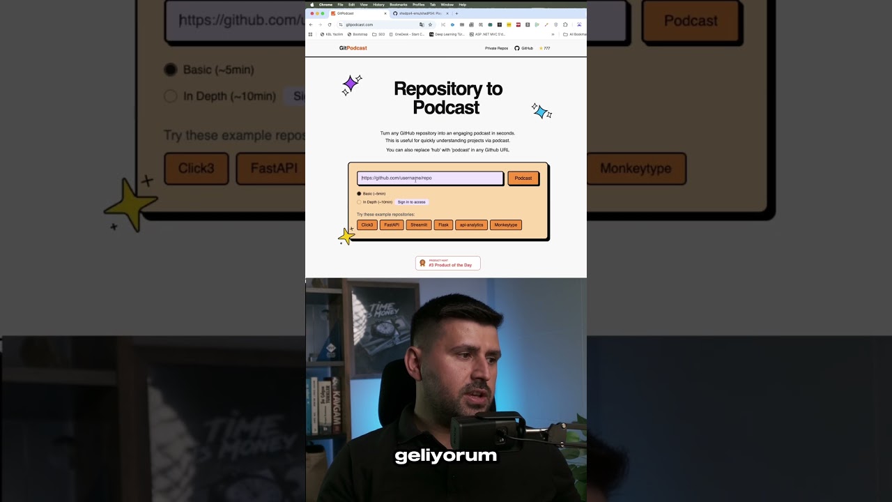 Listen to Github Projects Like a Podcast