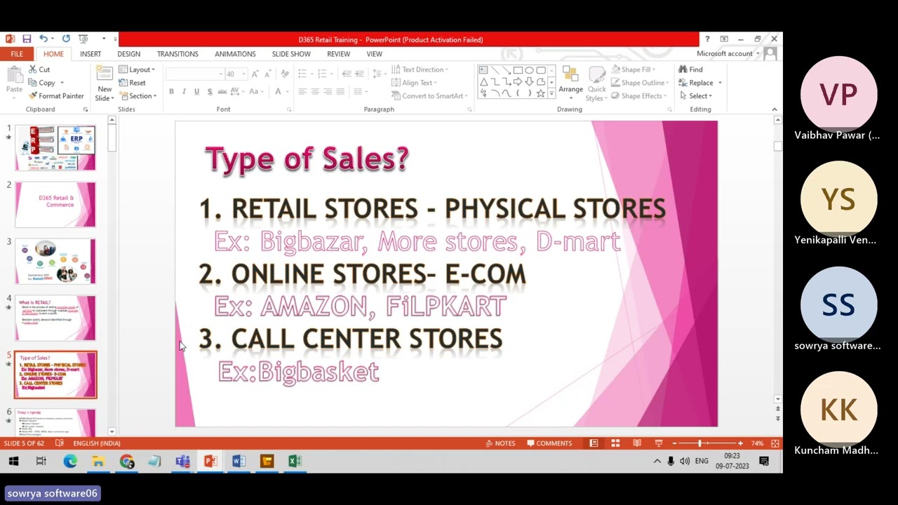 D365 Retail & Commerce Training DEMO