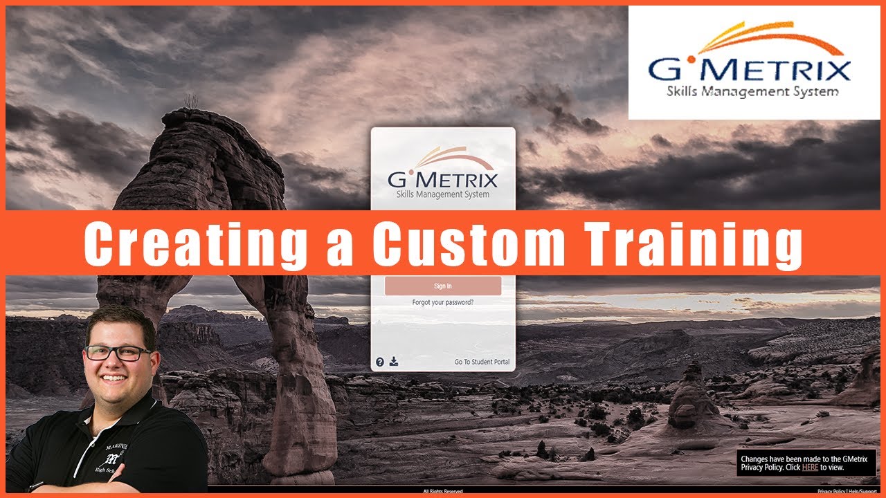 Creating a Custom GMetrix Training