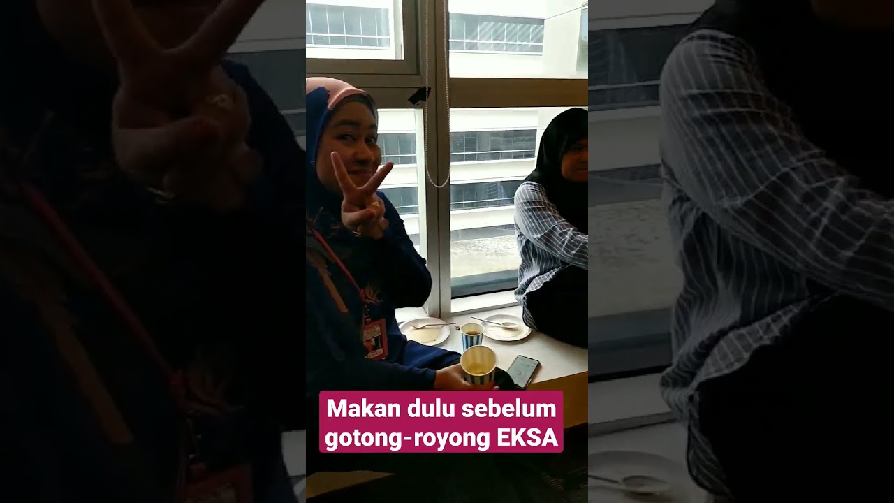 Gotong-royong EKSA di Pejabat
