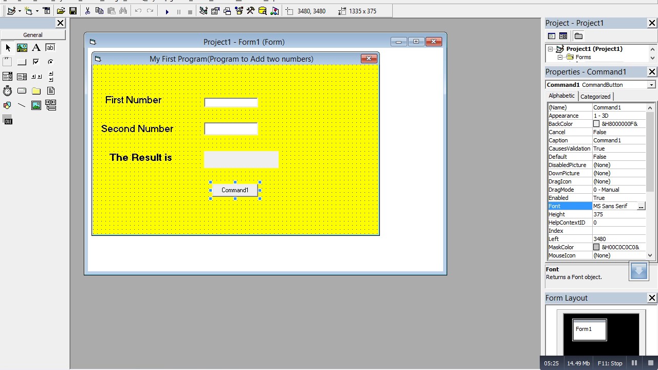 Introduction to Visual Basic 6 0 Part 1