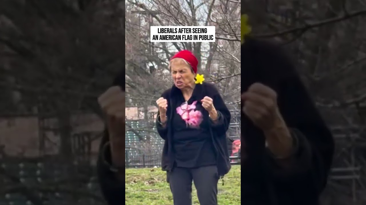 Liberals After Seeing an American Flag in Public