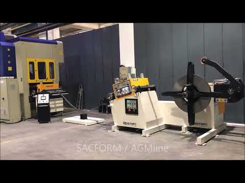 Decoiler – Straightener & Feeder System - SACFORM