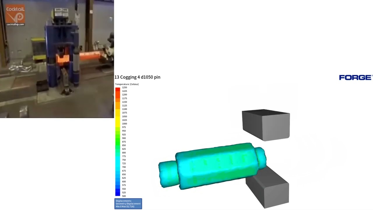 Cogging Example FORGE