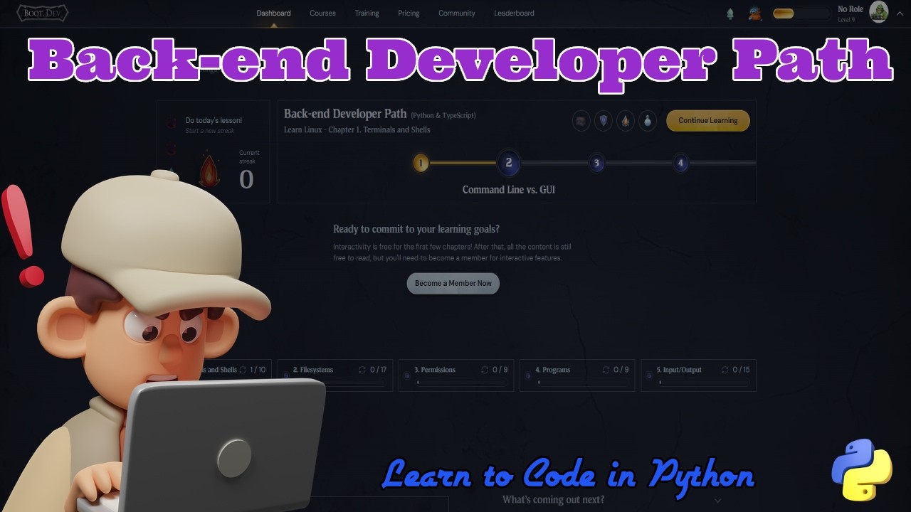 [ Boot.Dev ] Back-end Developer Path : 