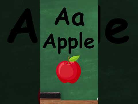 Fruit starting with letter A #abc #alphabet #learnalphabets