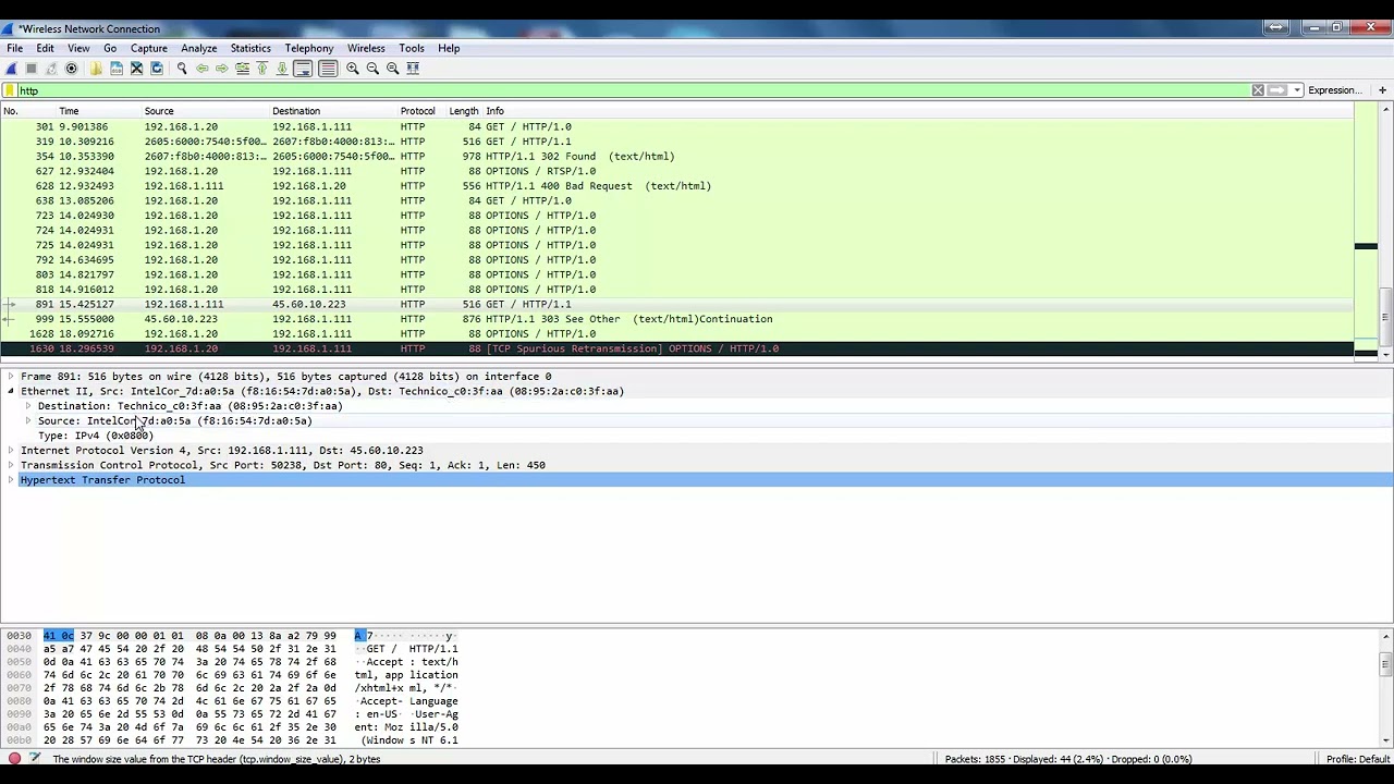 Using Packet Analyzers