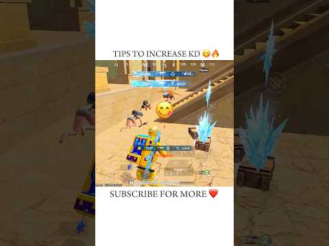 TIPS TO INCREASE KD 😋🔥! #shrots #1v4clutch #bgmi #touopgaming