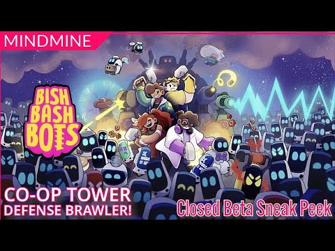 Steam Community :: Video :: Bish Bash Bots Closed Beta Sneak Peek | Casual Co-op Tower Defense ...