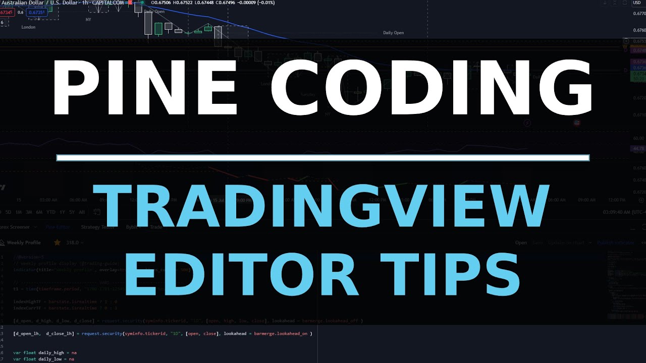 Tips & Tricks for Tradingview Pine Script Editor