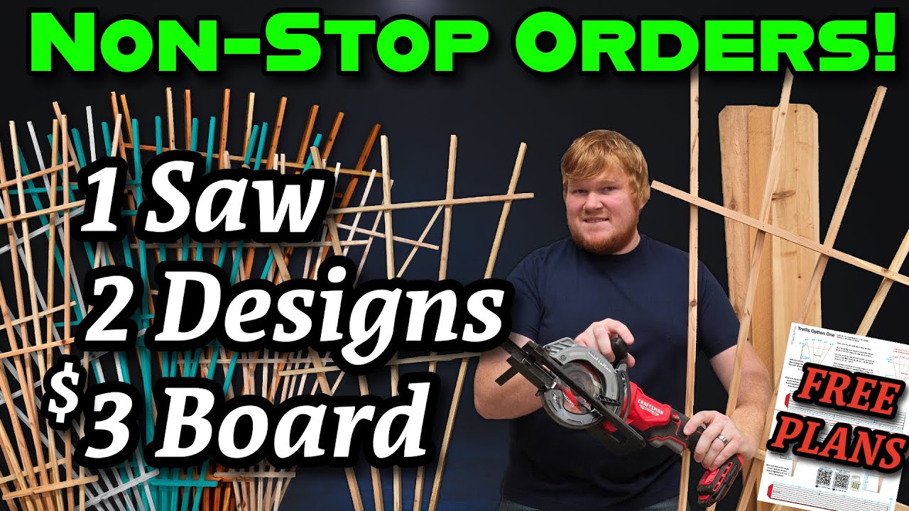 This Simple Garden Trellis Outsells My Complex Projects! 