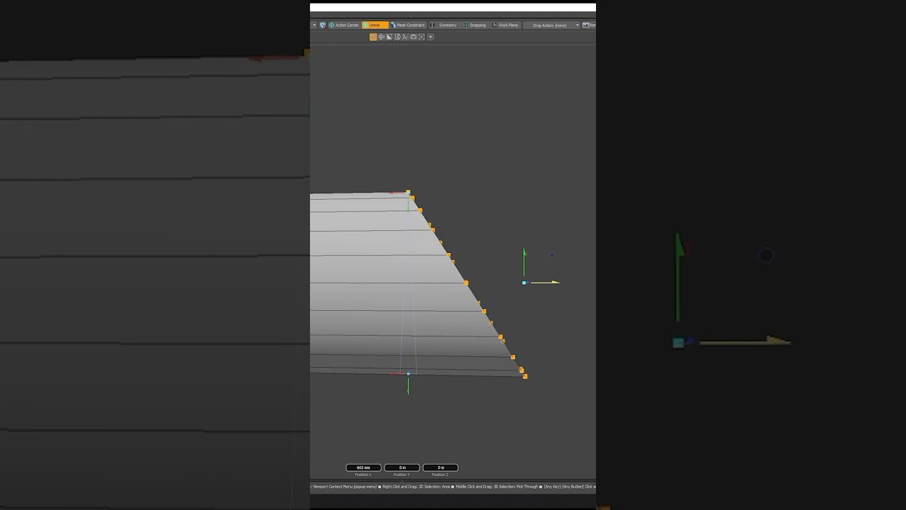 MODO TIPS | LINEAR FALLOFF #modo #tutorial #modeling #hardsurface #foundry #art #3d #tips