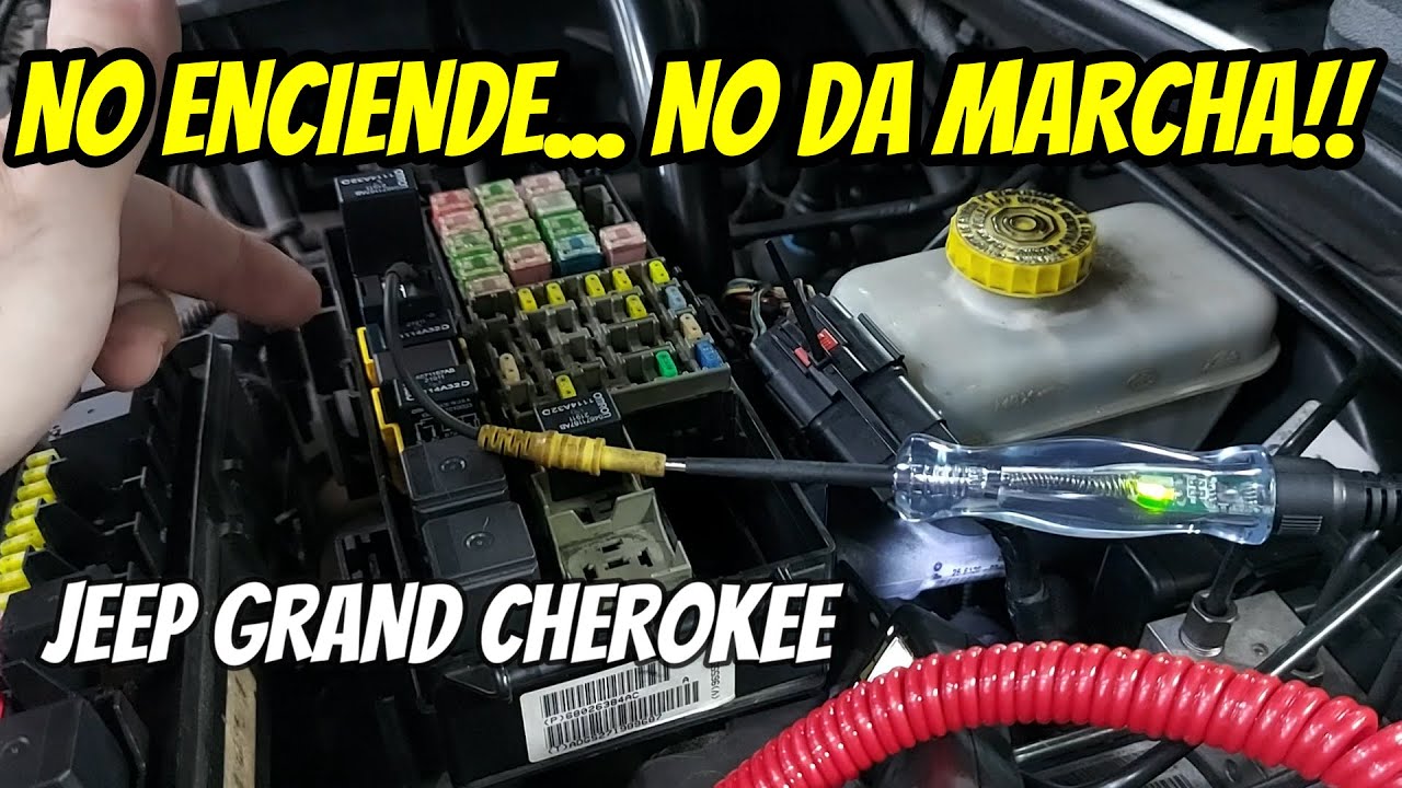 ❌ Jeep Grand Cherokee NO enciende. NO da Marcha‼ | Caso de Estudio (No crank no start diagnosis)✅