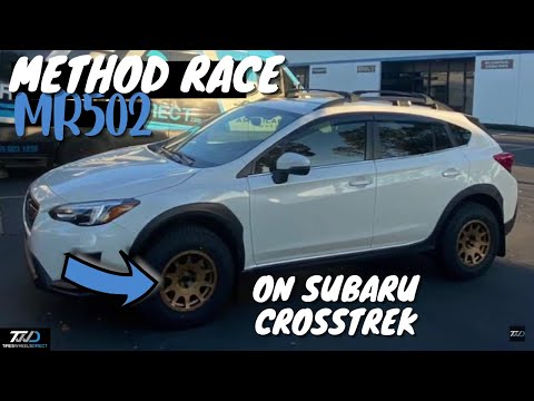 Subaru Crosstrek - 15"x7" Method Race MR502 Wheels Fitment