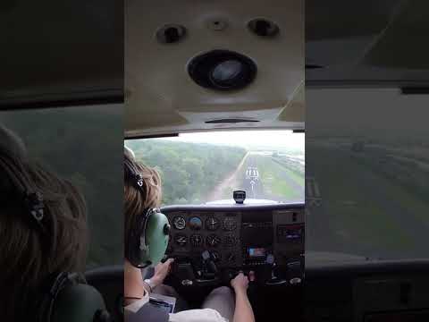Cessna 172-S student pilot! End of my solo cross country with a sweet landing!
