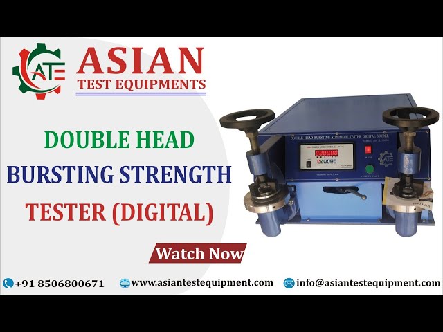 Paper Testing Instruments - Paper Core Compression Strength Tester ...