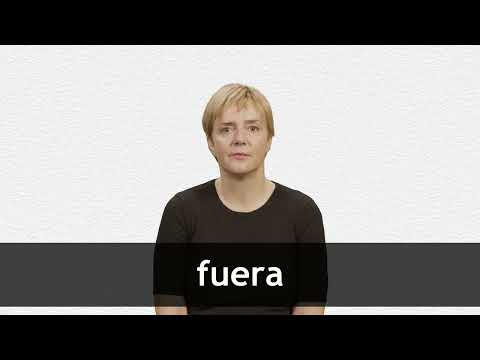 English Translation of “FUERA” | Collins Spanish-English Dictionary