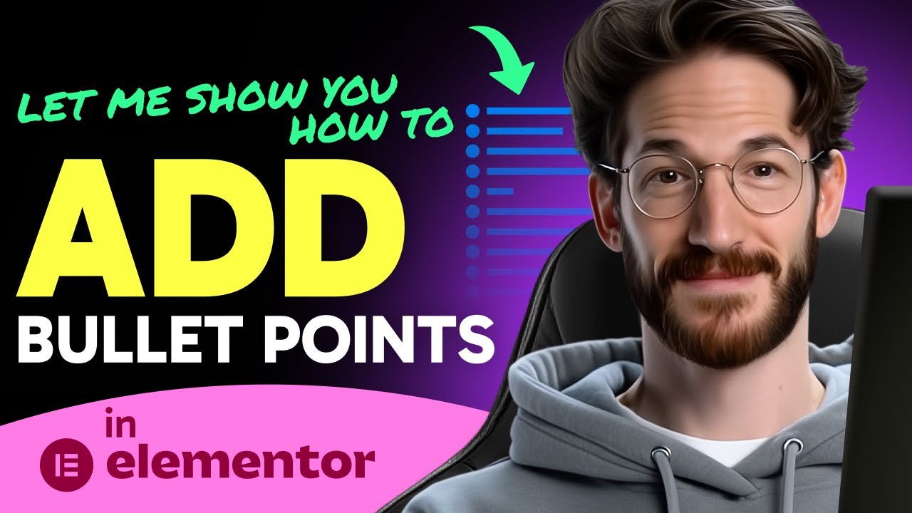 How to ADD BULLET POINTS in Elementor (Step by Step)
