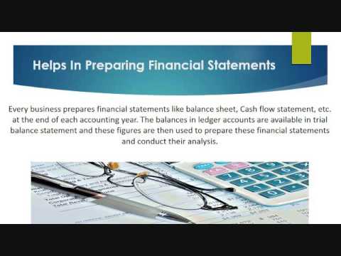 Objectives of Preparing the Trial Balance Video Lecture - Accountancy ...