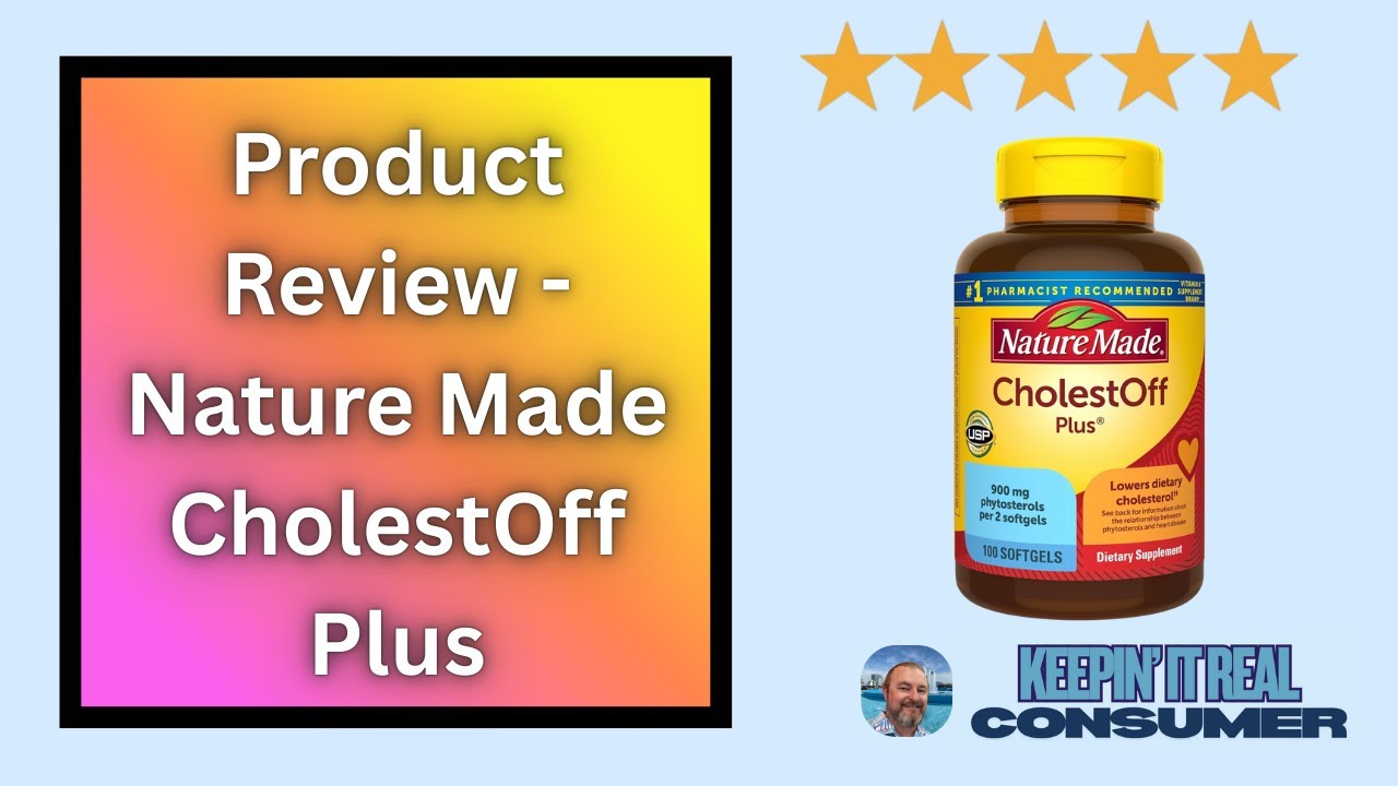 Nature Made CholestOff Plus Review — Natural Heart & Cholesterol Support!