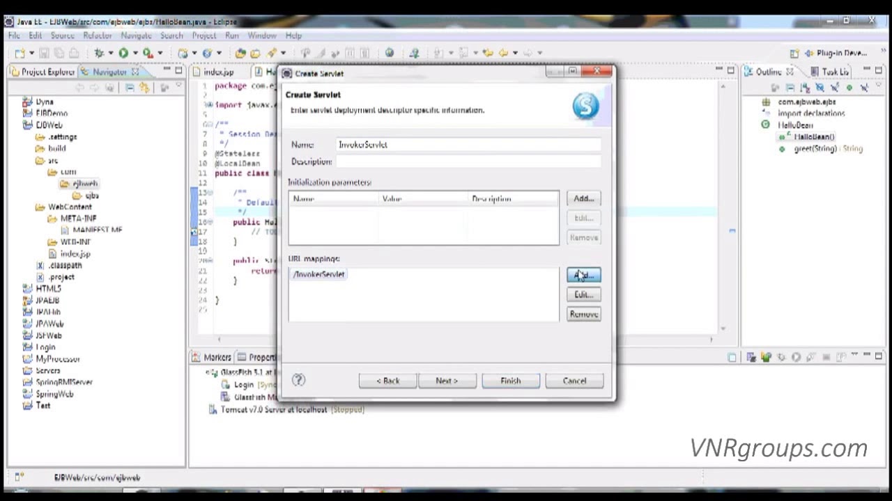 Tutorial for beginner : EJB on j2ee