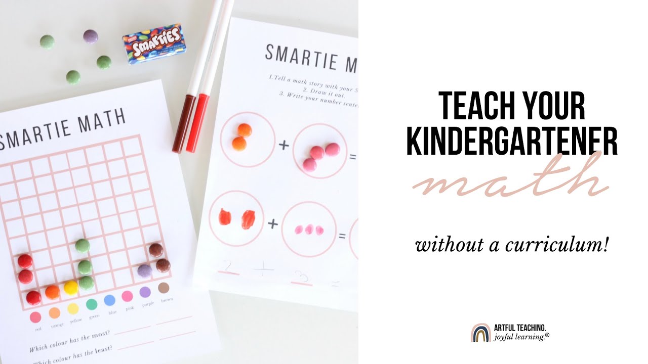 Teach Kindergarten Math WITHOUT a Curriculum