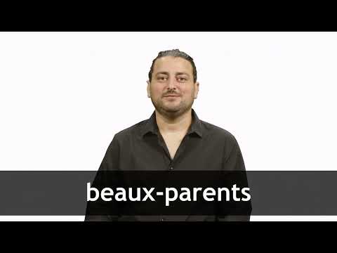 How to pronounce BEAUX-PARENTS in French
