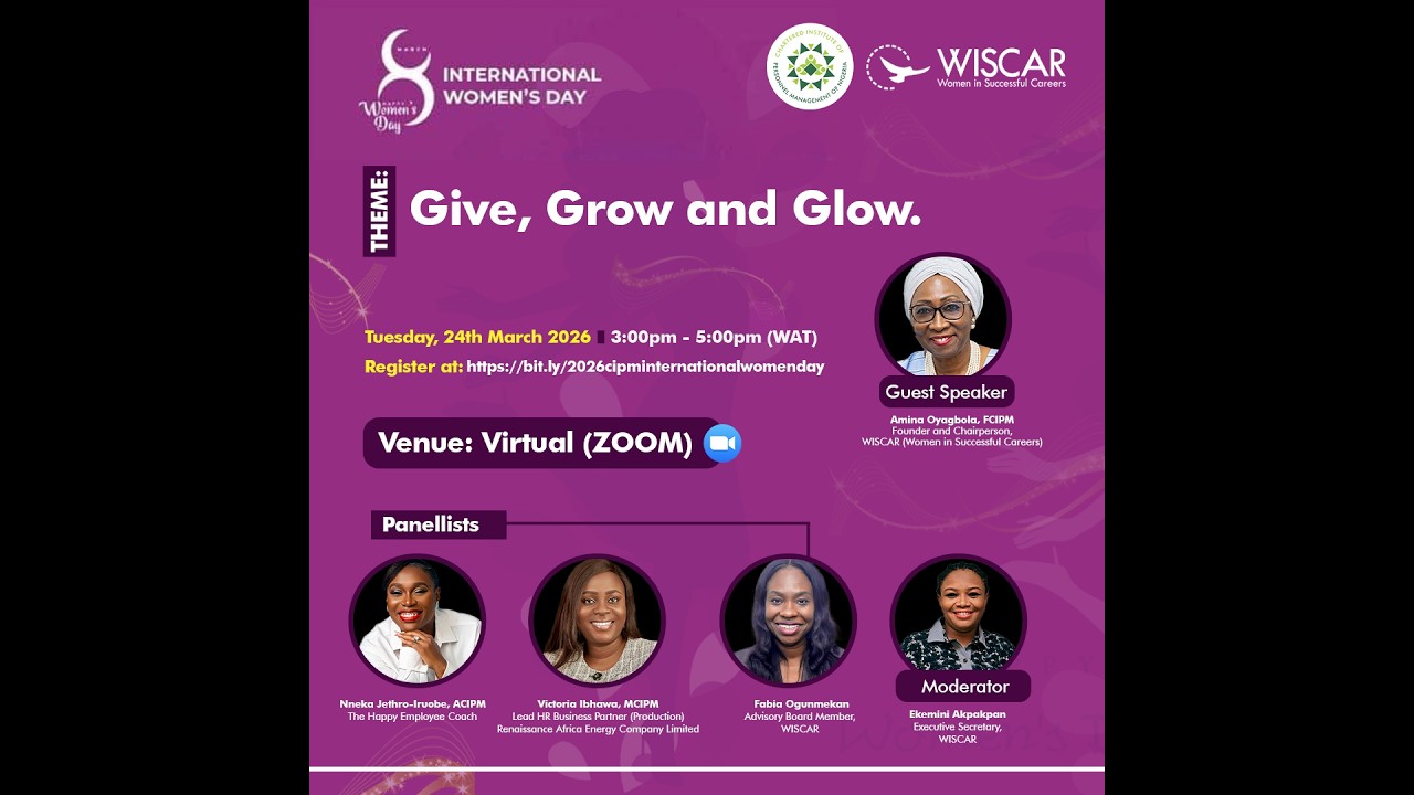 CIPM International Women's Day webinar 2026