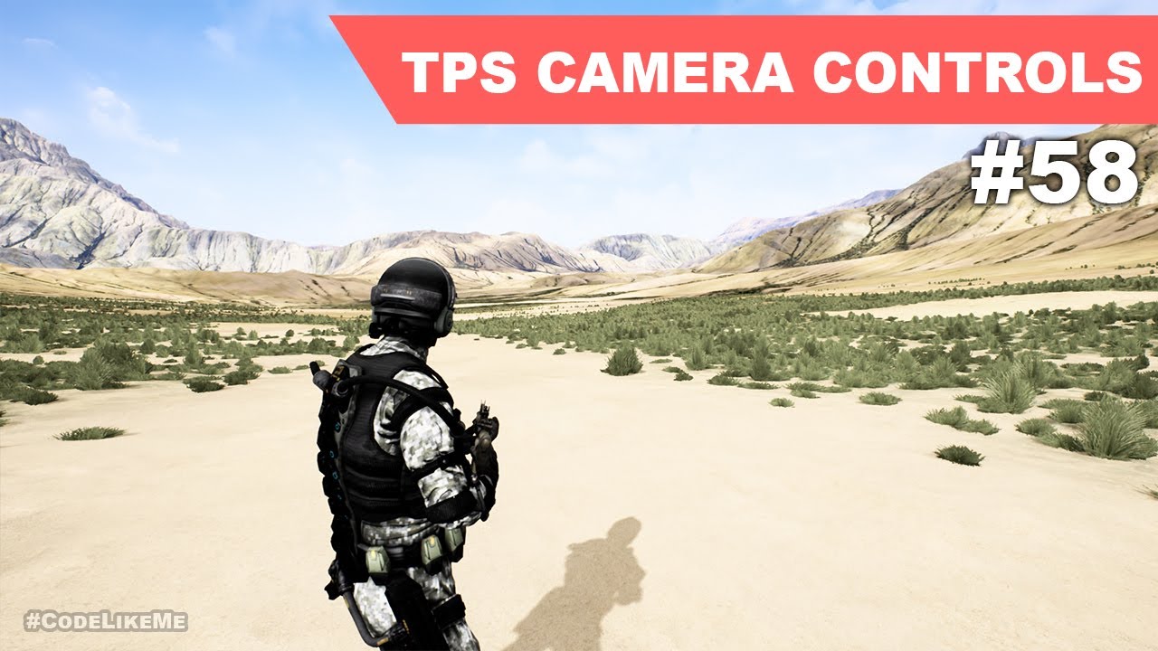 Unreal Third person Shooter #58 - Camera Control