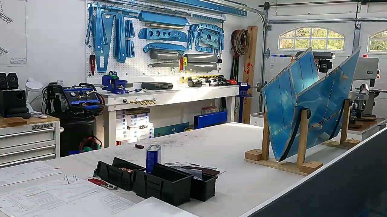 Aviation: Vans RV Aircraft - Video 0002 - Vertical Stabilizer