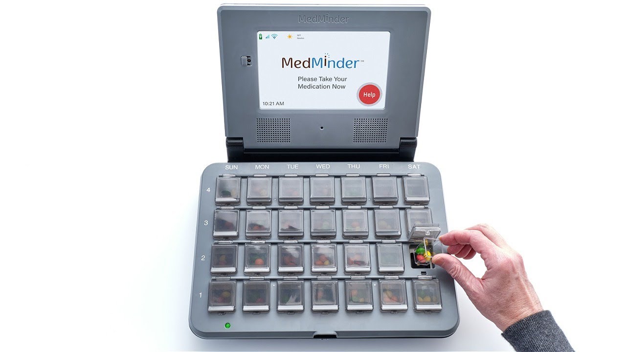 MedMinder Pill Dispenser (Video for Caregiver)
