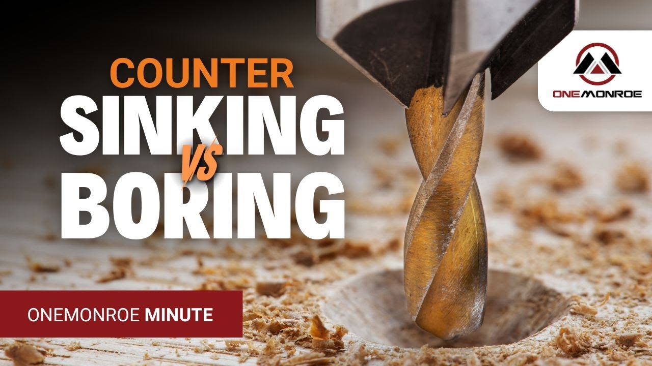 Countersinking vs Counterboring: What's the Difference?