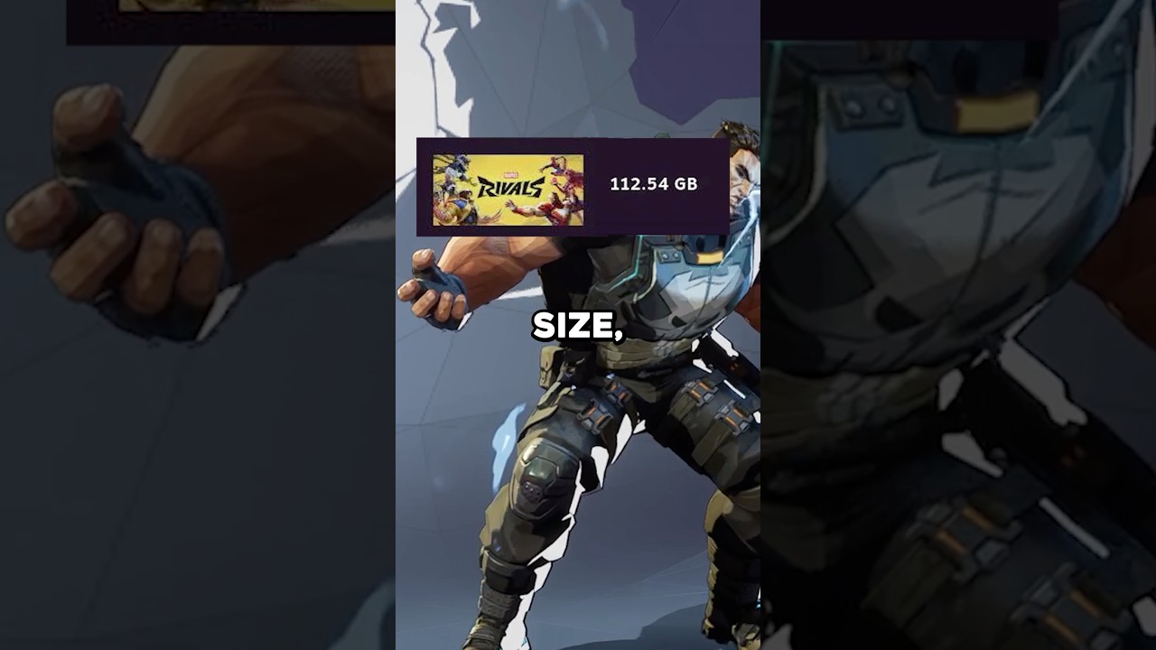 Marvel Rival Devs Reducing File Size By 32GB! #marvelrivals