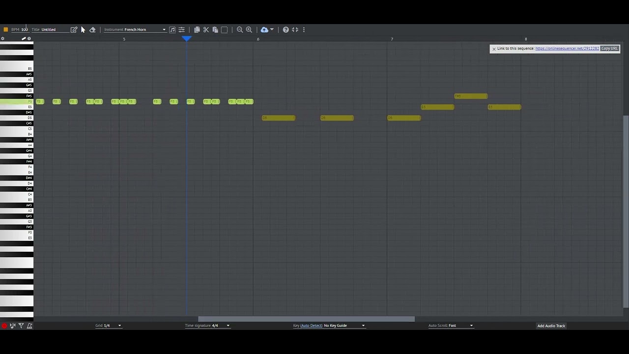 ONLINE SEQUENCER TEST (Not Chrome Music Lab)