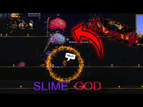Fighting Slime God in DEATH MODE! Calamity Mod 2.0 | Easy or Hard? TERRARIA