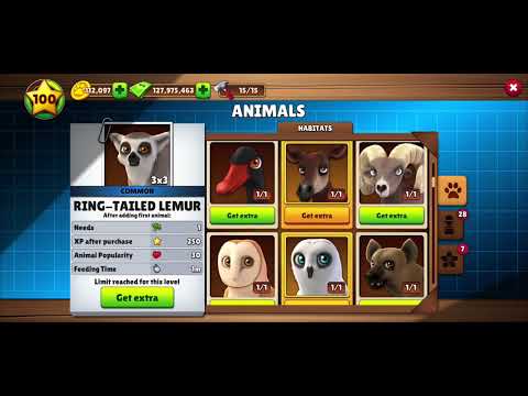 Zoo Life Animal Park Level 100 Cactus Canyon 4K