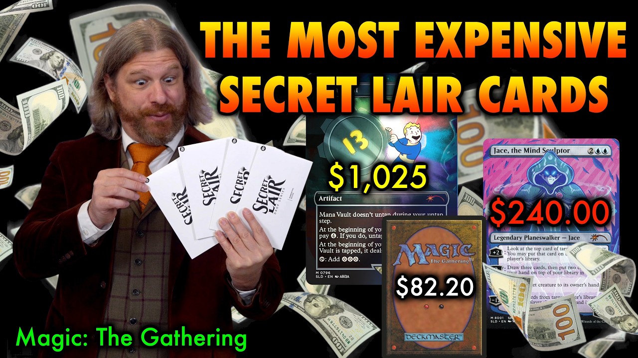 The Most Expensive Secret Lair Cards Of Magic: The Gathering