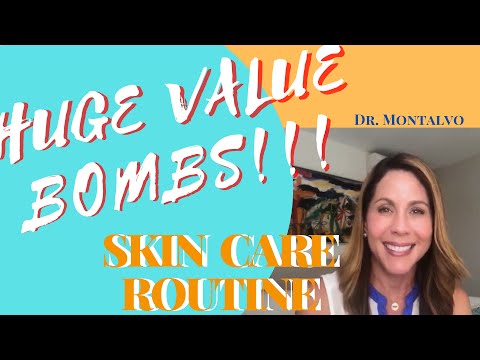 Value Bombs Skin Care Routine!!! A Dermatologist's Recommendation!!!