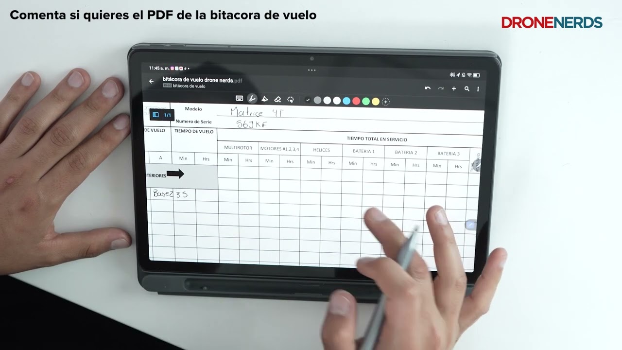 📒 Cómo llenar tu BITÁCORA DE VUELO correctamente [Checklist GRATIS]