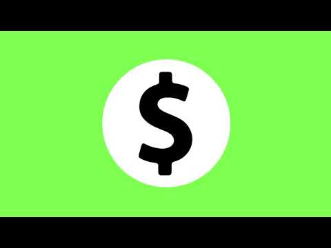 Dollar Currency Sign | $ | Logo - Icon #1 Animated | Green Screen | Free Download | 4K 60 FPS !