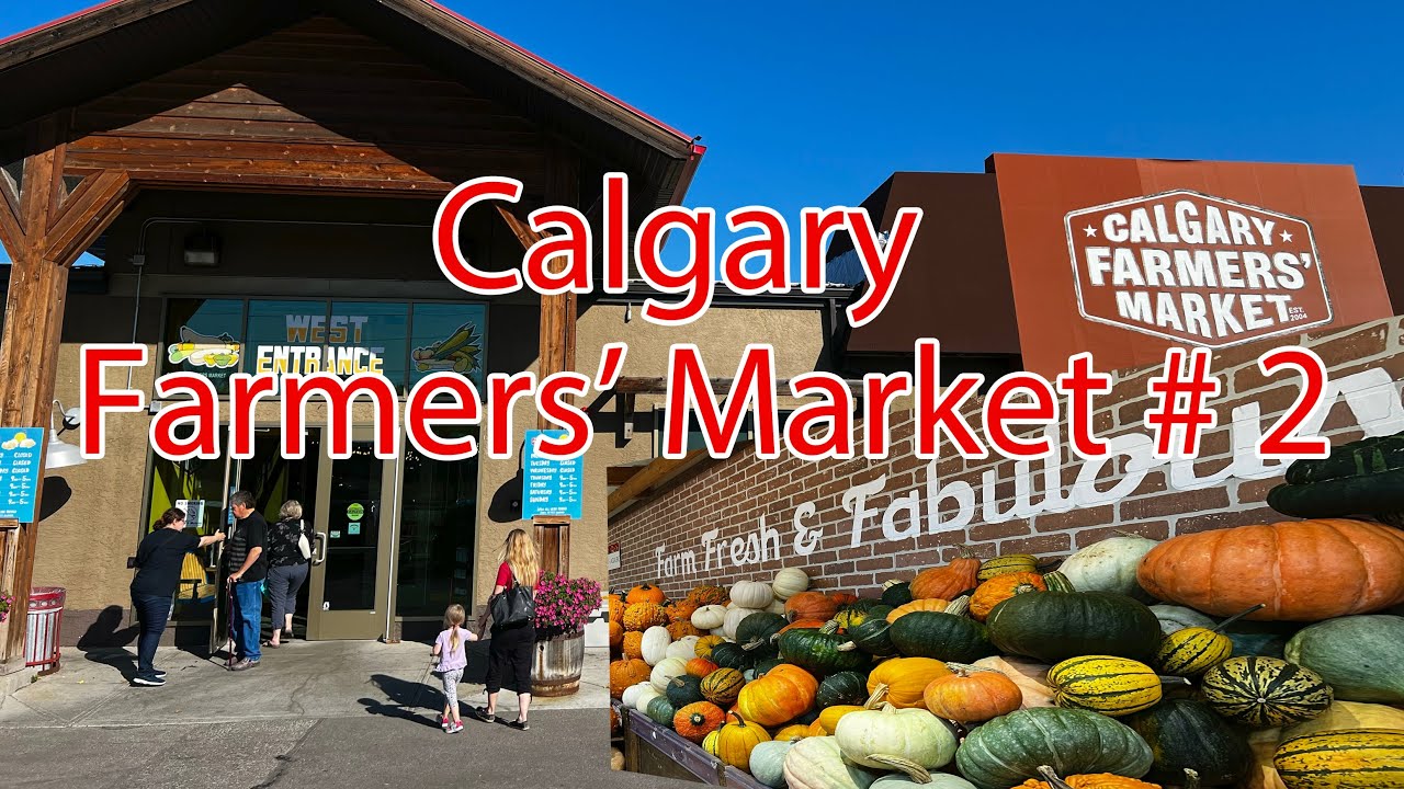 Calgary Farmers’ Market South | Local Heritage | Summer Walk | 4K